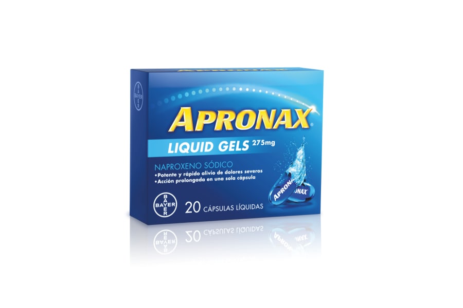 Apronax® Liquid Gels, alivio del dolor | Apronax® Ecuador
